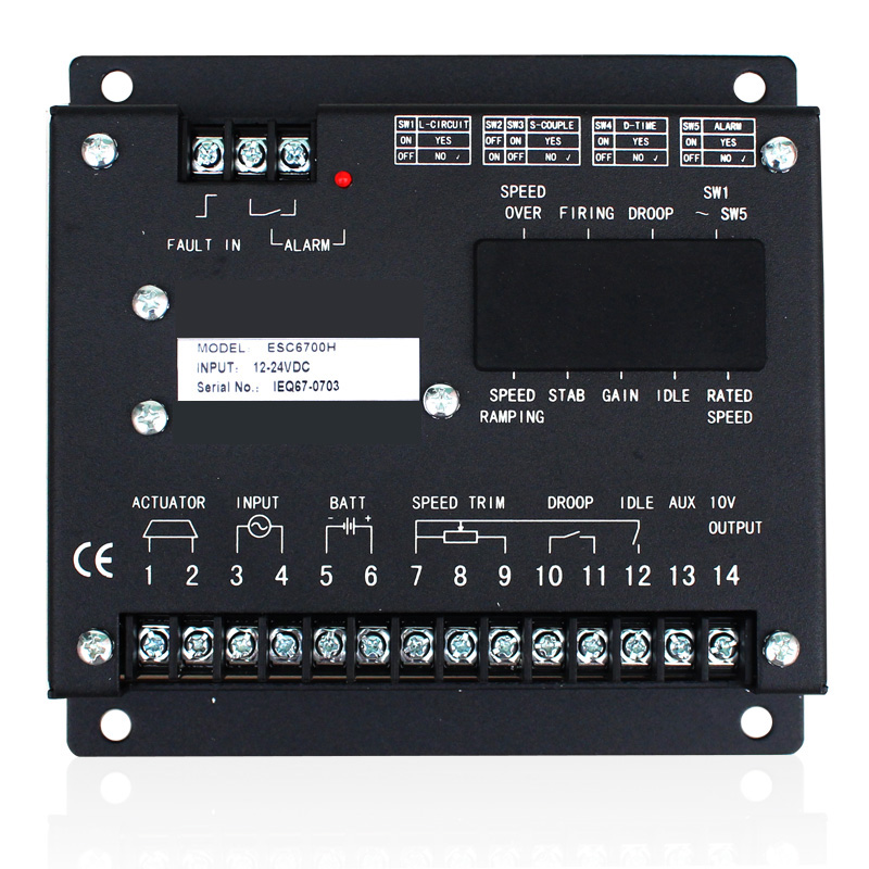 Electrical-Governor-en - Tender เครื่องกำเนิดไฟฟ้า